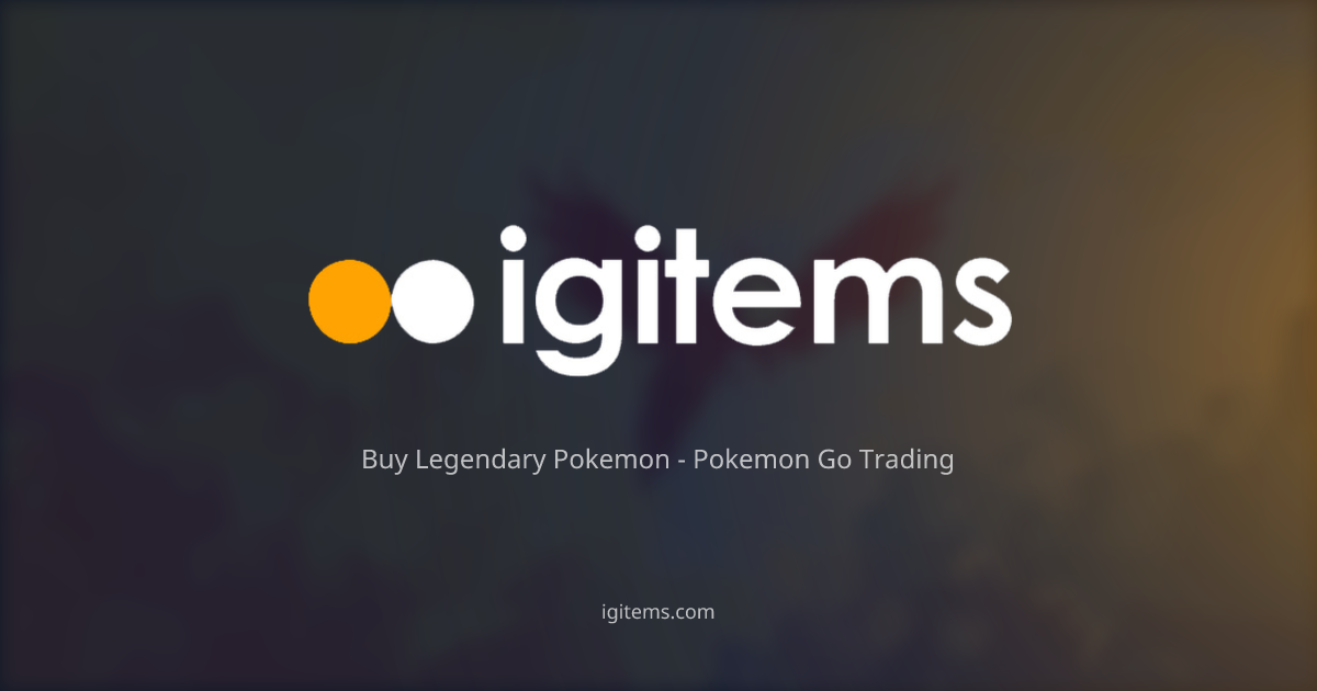 Buy Legendary Pokemon - Pokemon Go Trading