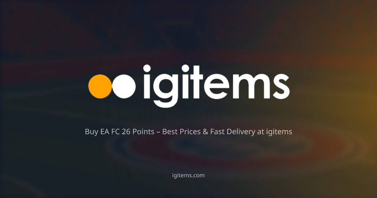 Buy EA FC 26 Points – Best Prices & Fast Delivery at igitems
