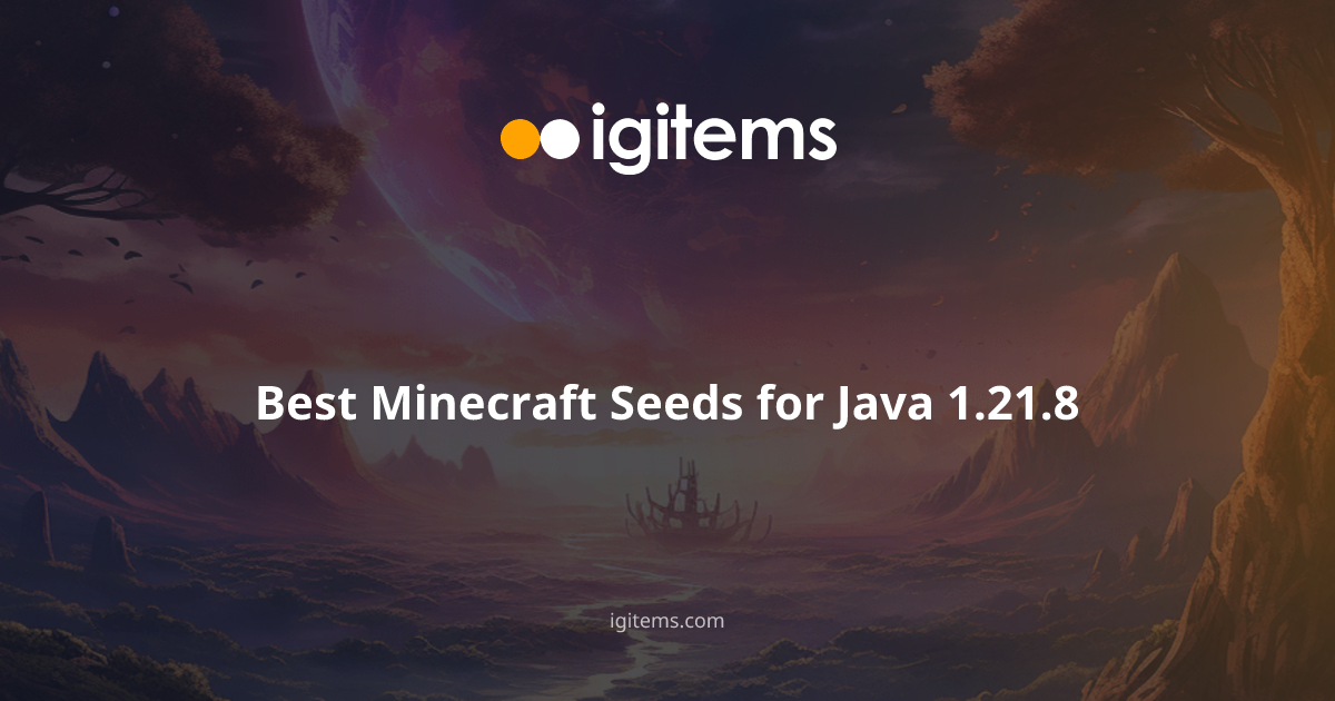 Best Minecraft Seeds for Java 1.21.8